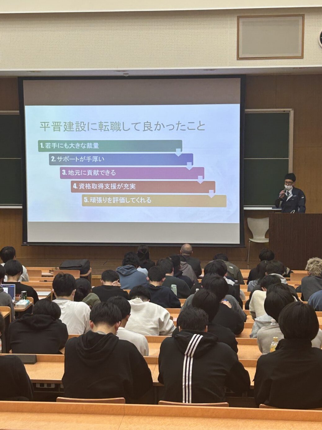 就職体験講和 | 平晋建設株式会社